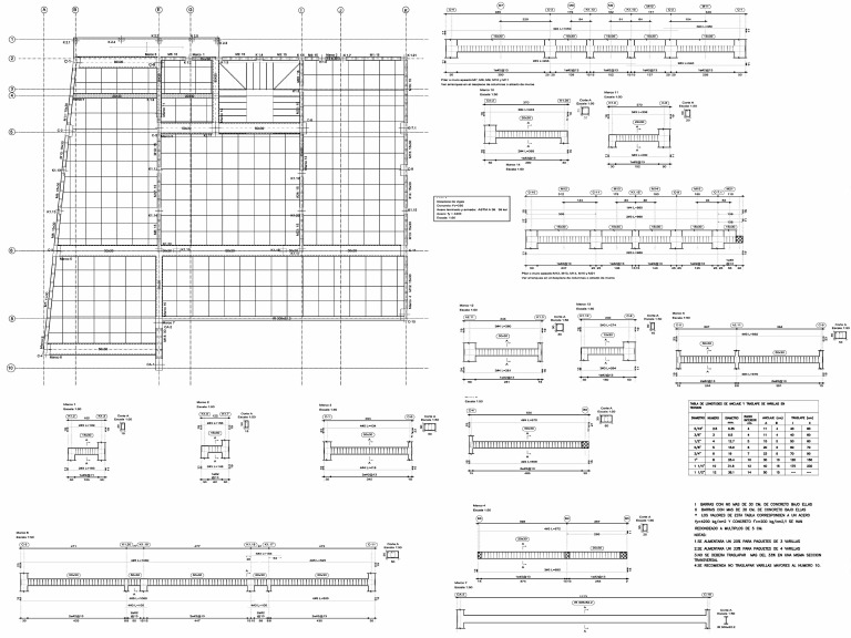 Plano Estructural Entrepiso | PDF