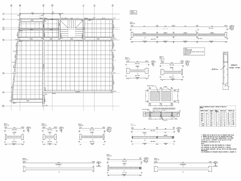 Plano Estructural Entrepiso 02 | PDF