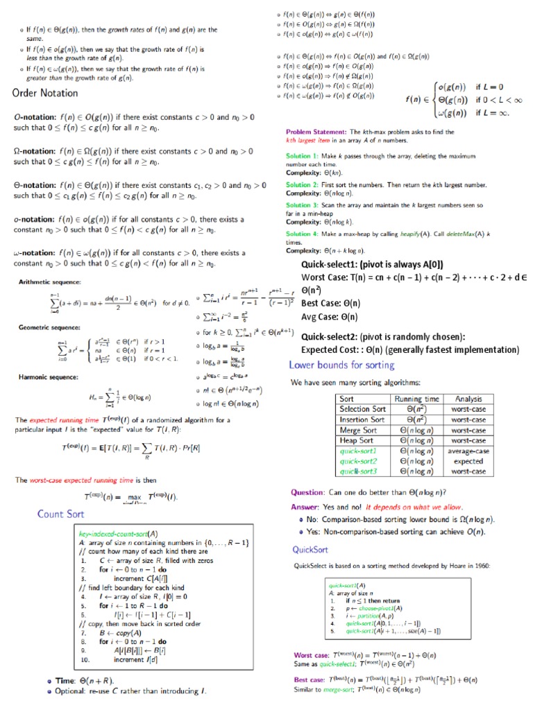 CS241 Midterm Cheat Sheet | PDF