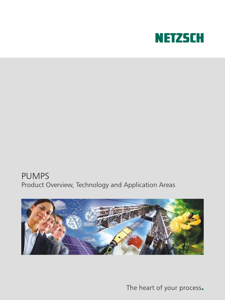 NETZSCH General Brochure | PDF | Pump | Sewage Treatment