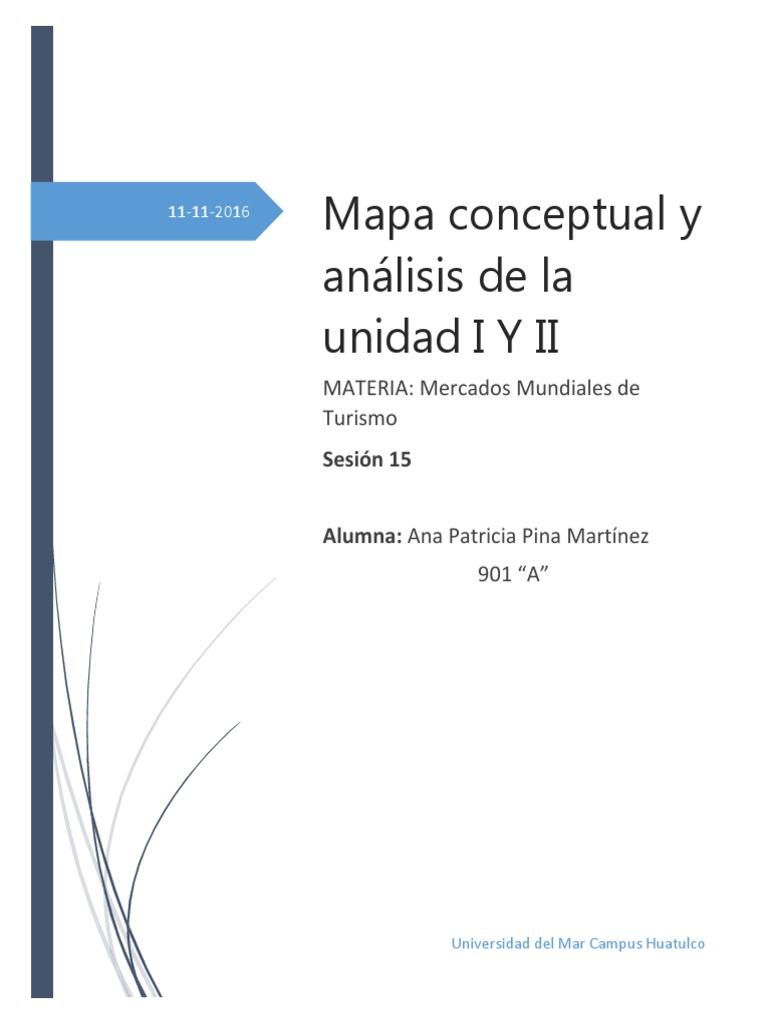 Mapa Conceptual2 | PDF | Turismo | Producto (Negocio)
