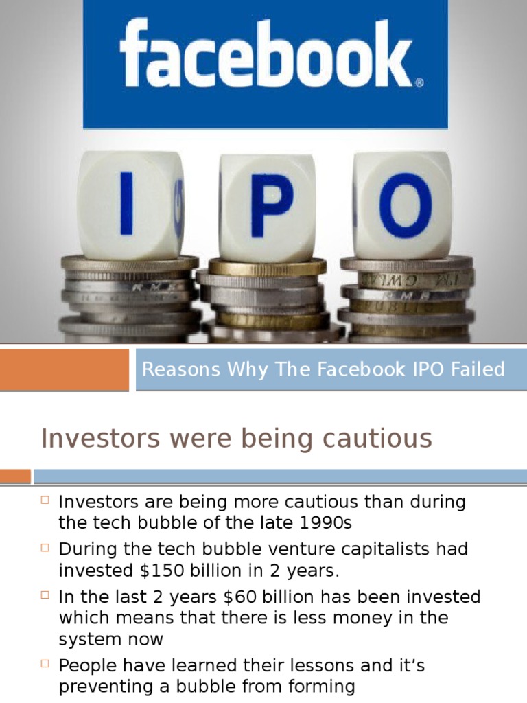 Reasons Why The Facebook IPO Failed | PDF