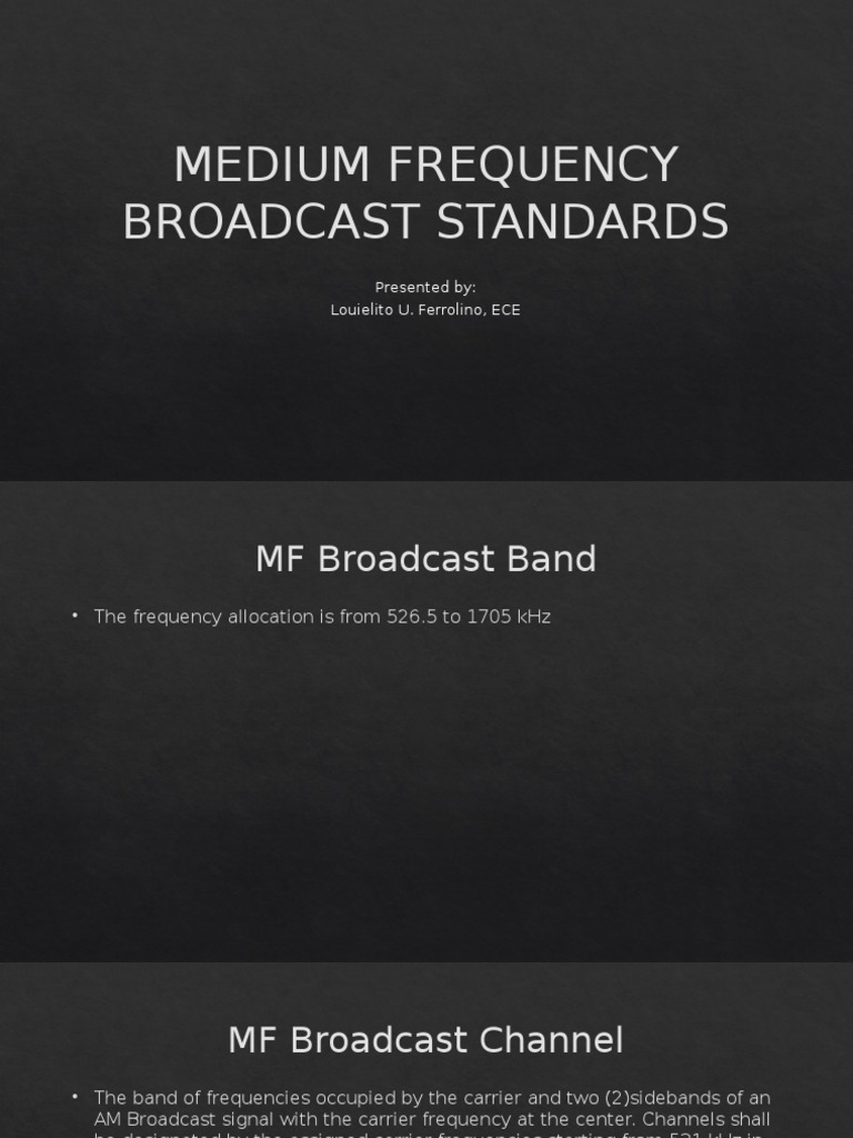 AM Broadcast Standards by KBP | PDF | Am Broadcasting | Antenna (Radio)