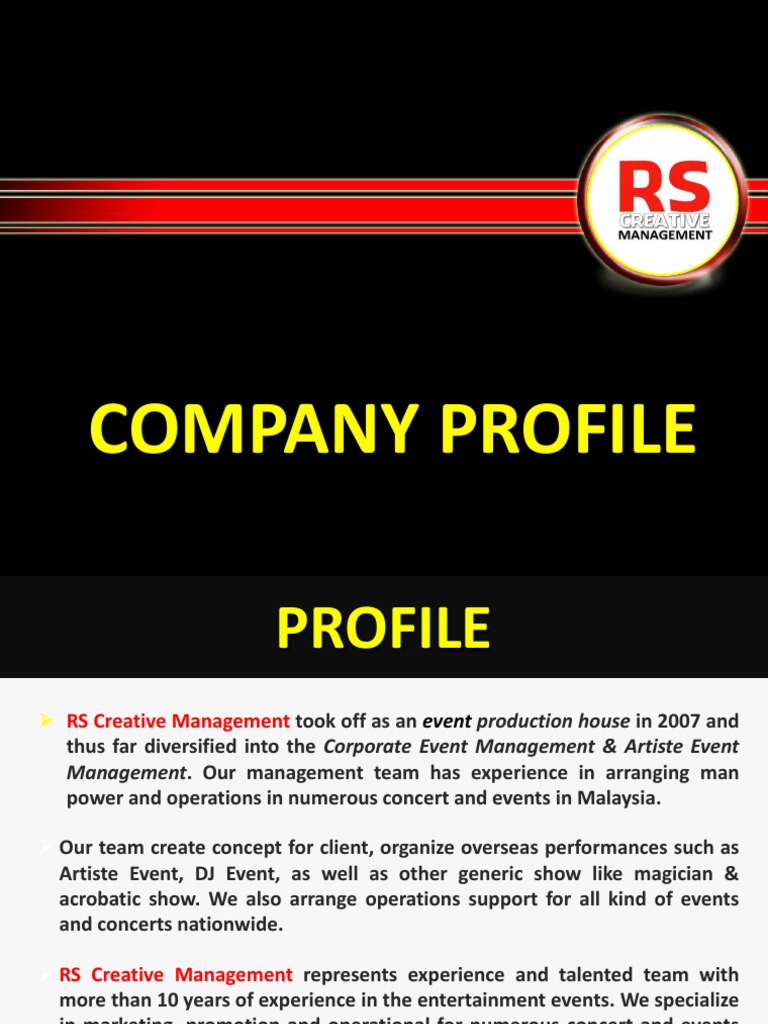 Company Profile 2016 (General) | PDF | Business