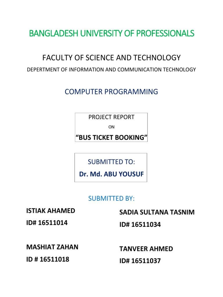 Java : Bus Ticket Booking | PDF | Ticket (Admission) | Bus