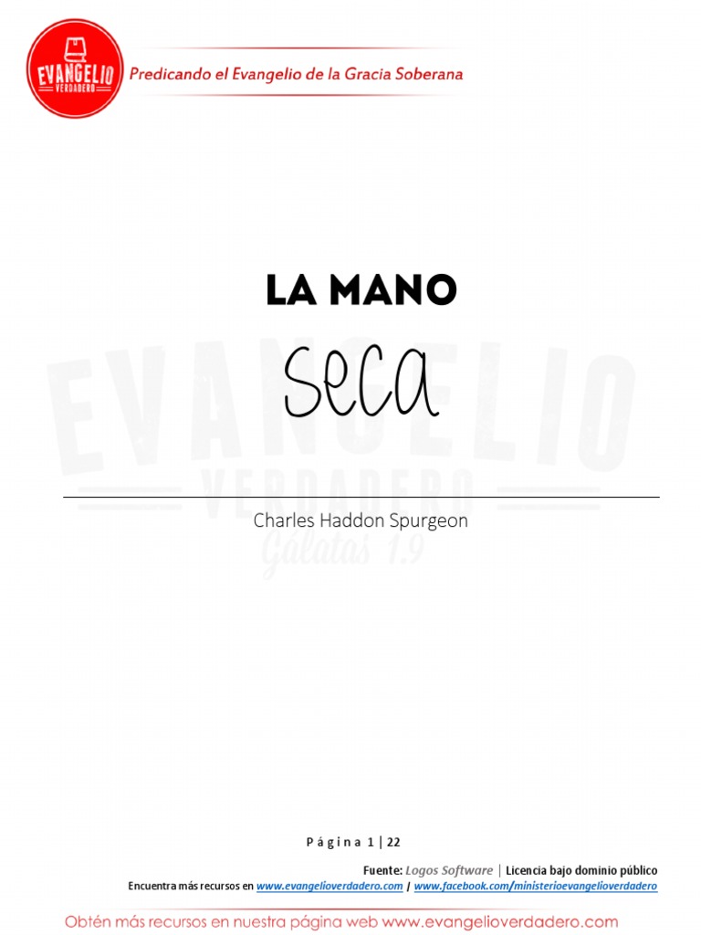 La Mano Seca | Cristo (título) | Oración