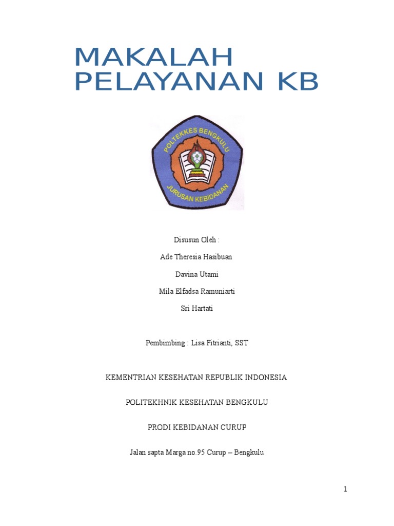 Makalah KB Barrier Intra Vagina | PDF