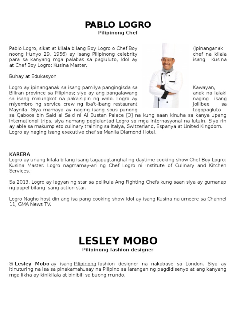 Tanyag Sa Ibang Bansa | PDF