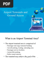 Airport Terminal Design and Planning Guide | PDF | Airport | Aircraft