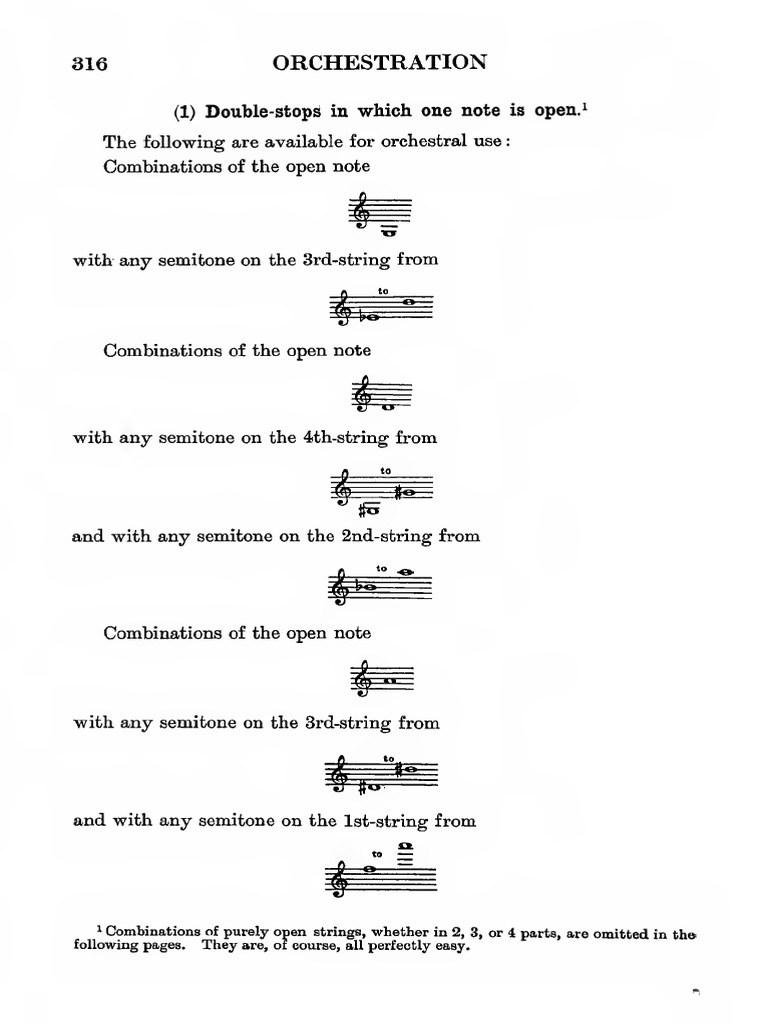 Double Stopping On Violin Guide | PDF | Pitch (Music) | Elements Of Music