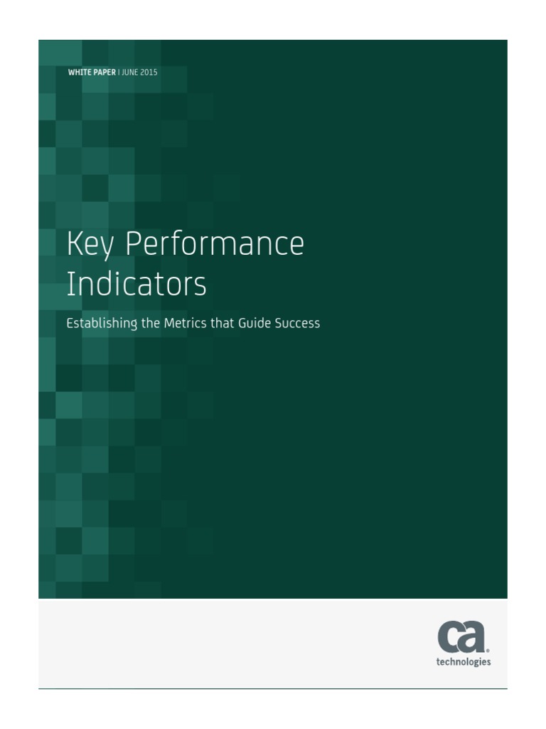 Key Performance Indicators | PDF | Performance Indicator | Profit (Accounting)