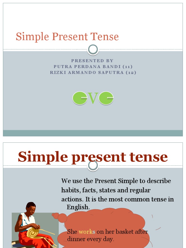Simple Present Tense | PDF | Language Arts & Discipline