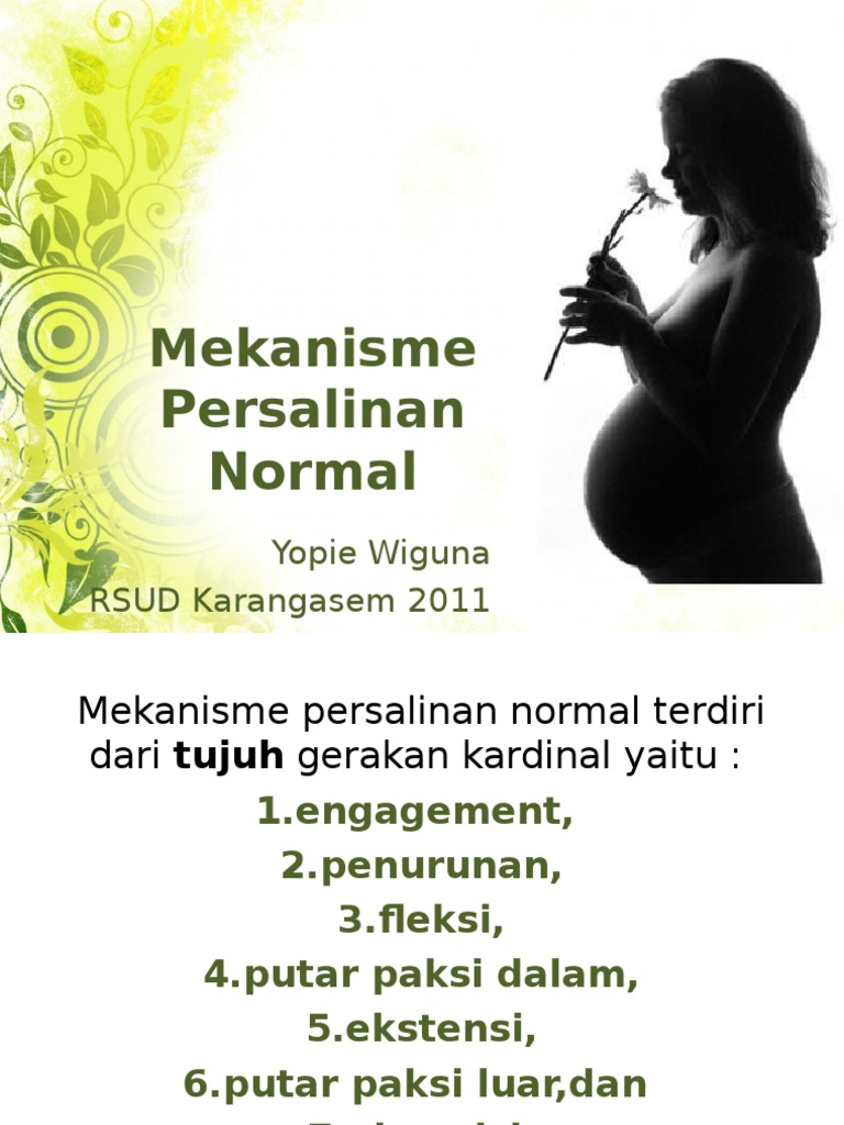 Mekanisme Persalinan Normal | PDF
