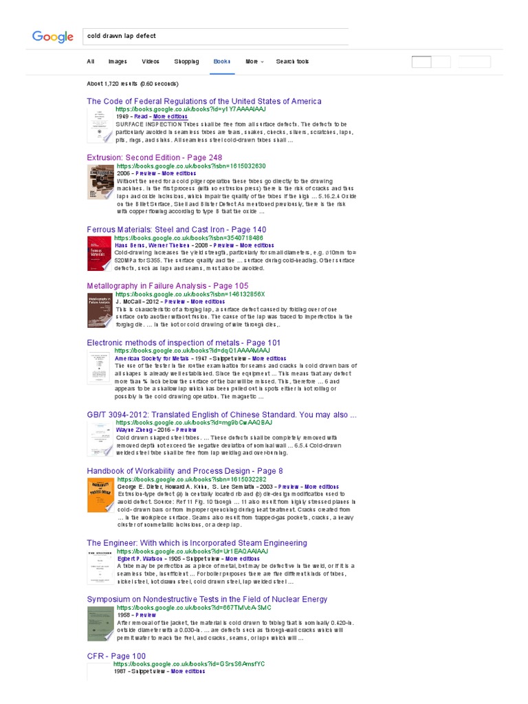 Cold Drawn Lap Defect Insights | PDF | Steel | Welding