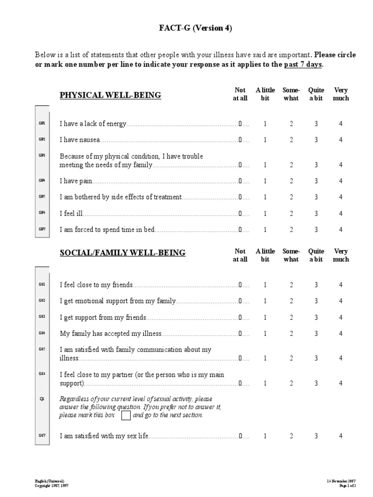 G Fact Sheet Download