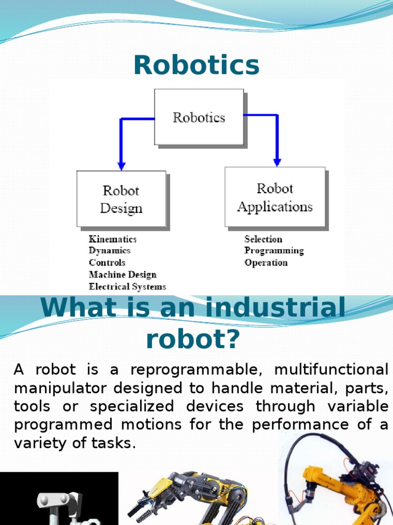 Ch-11b Robotics, Automation, FMS | PDF | Automation | Robot