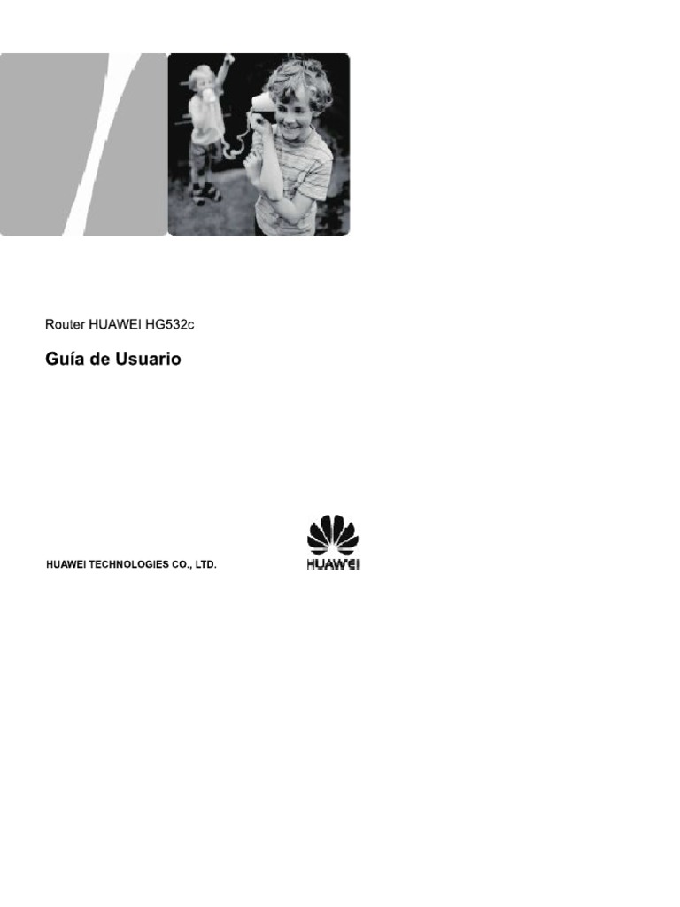 Huawei HG532 - User Manual (Spanish) | PDF