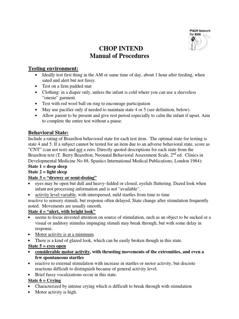 Chop Intend For Sma Type I - Manual of Procedures 2 | PDF | Anatomical ...