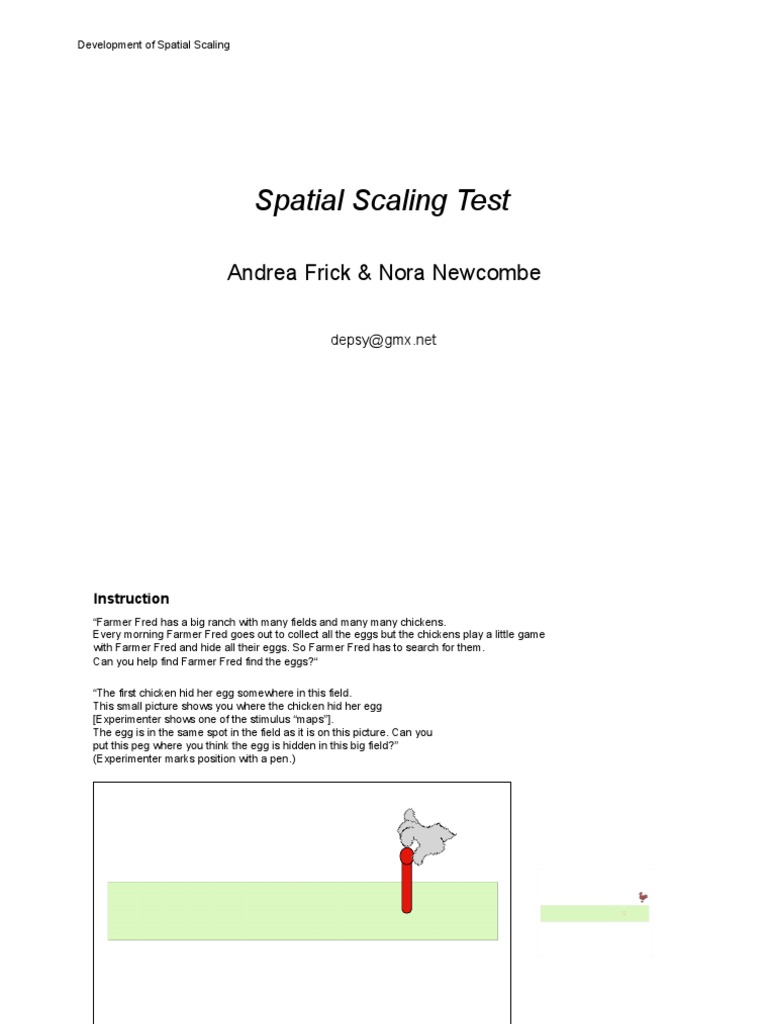 Spatial Scaling Test | PDF | Home & Garden