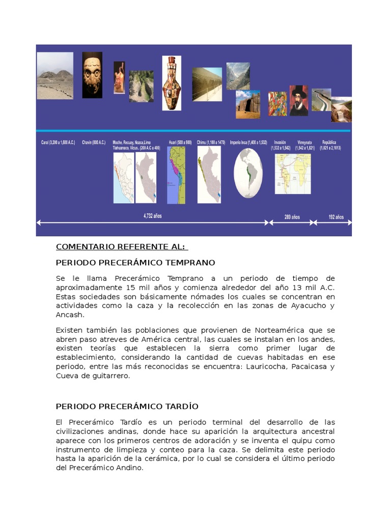 Periodo Preceramico | PDF