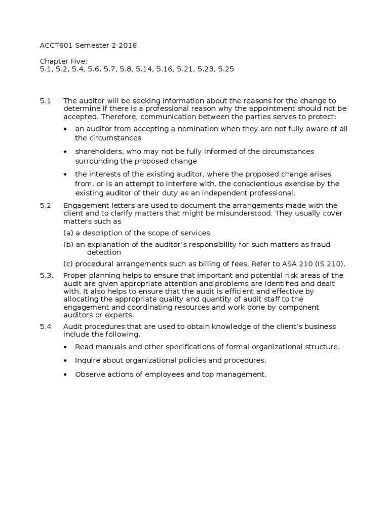 Audit Planning and Business Risks Analysis | PDF | Audit | Internal Audit