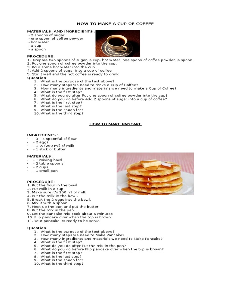 Step-by-Step Coffee Preparation Guide | PDF | Wellness