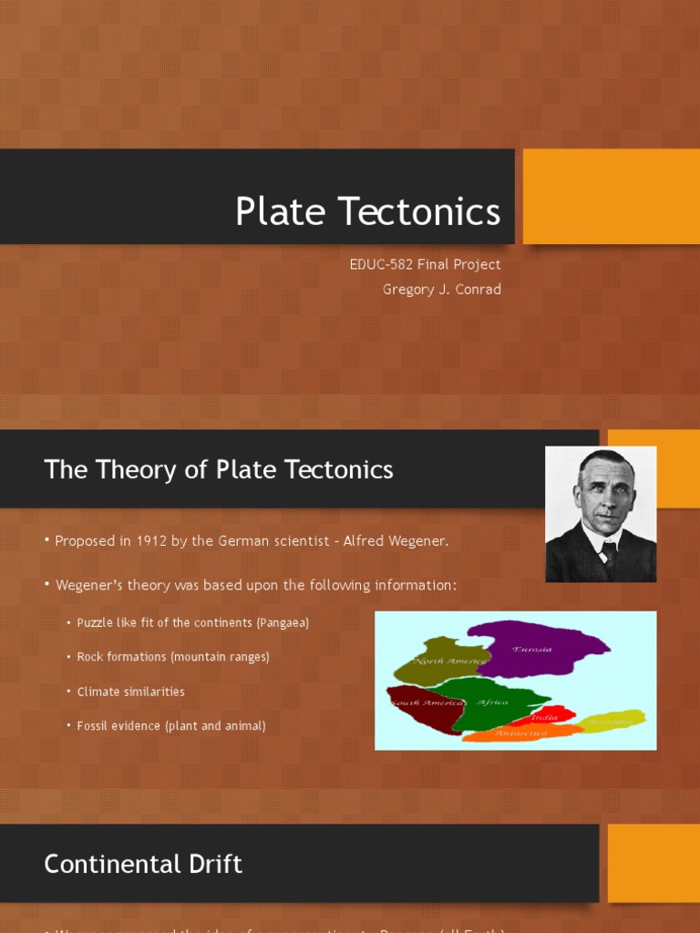 Plate Tectonics Powerpoint | PDF | Plate Tectonics | Crust (Geology)