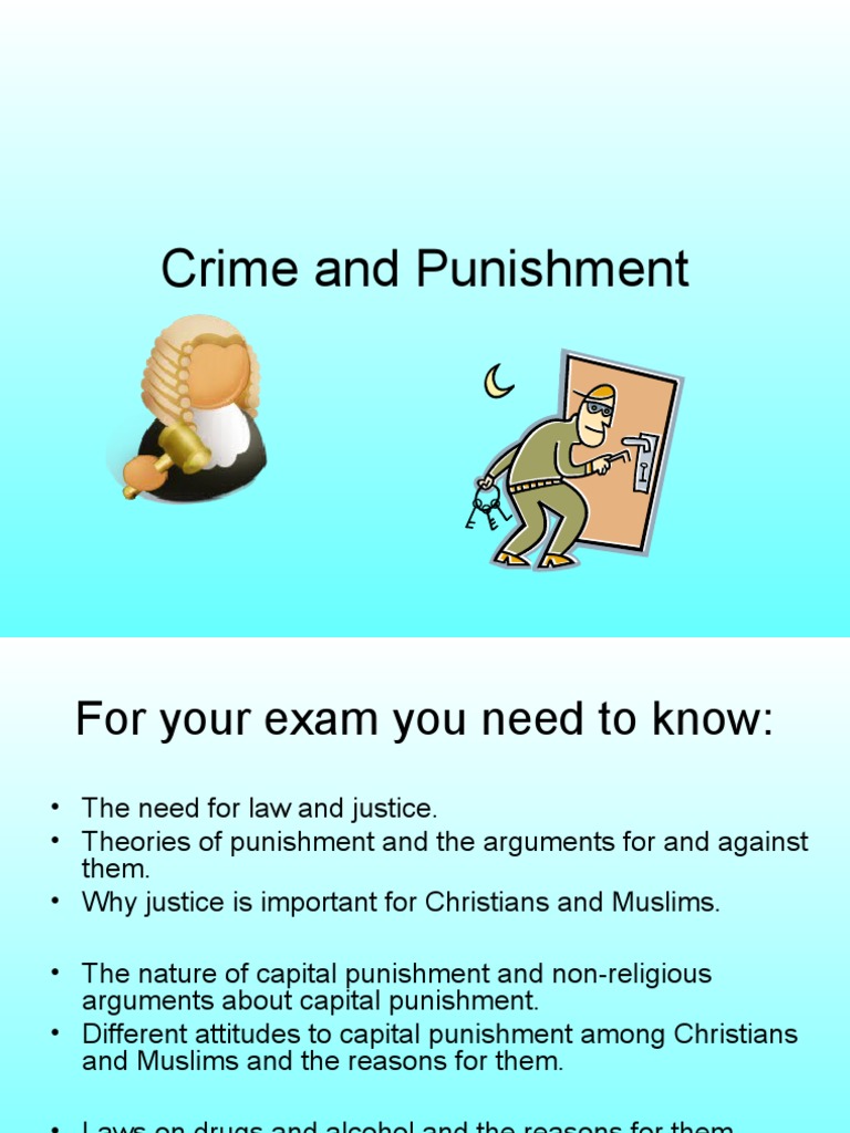 Crime and Punishment Revision | PDF | Punishments | Capital Punishment