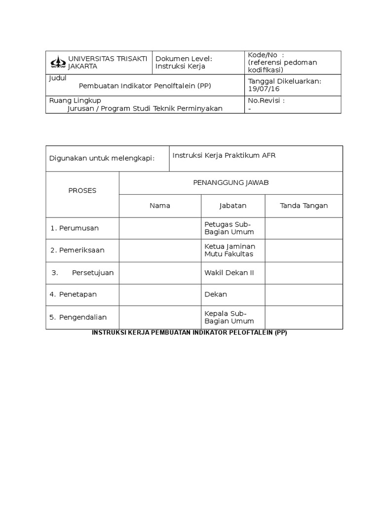 Pembuatan Indikator Phenolphthalein | PDF