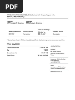 IndiGo Unaccompanied Minor Form | PDF