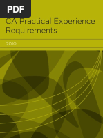 MPE - Practical Experience Agreement Form | PDF | Privacy | Accountant