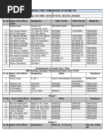 Delhi SDM Offices and Contacts List | PDF | Titles | Government