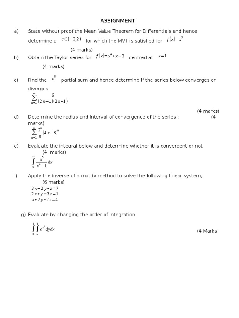 Sma 2270 Assignment | PDF