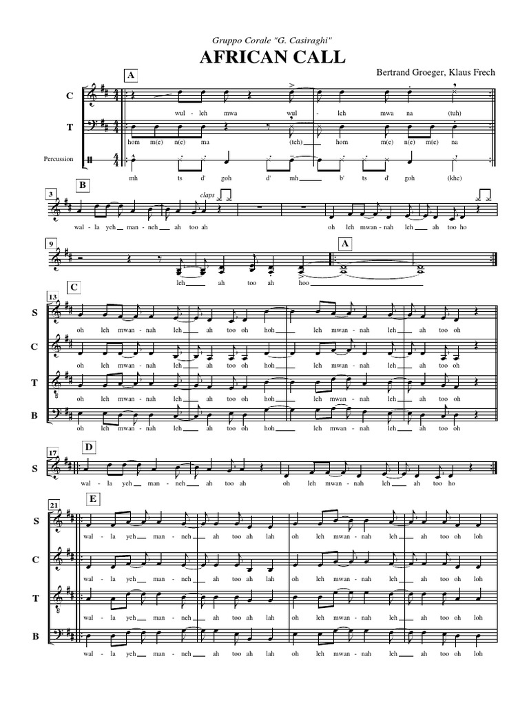 African Call PDF | PDF