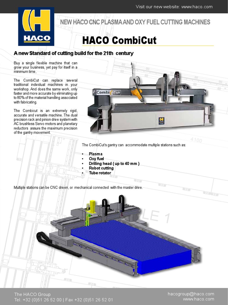 Haco Combicut 1 9 PDF | PDF | Numerical Control | Robot
