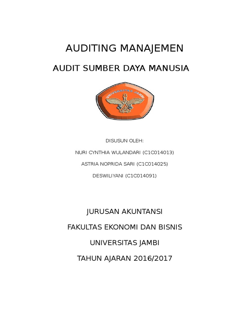 Audit Sumber Daya Manusia: Definisi dan Tujuan | PDF