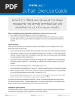 CHOP Modified Dallas POTS Exercise Program | PDF