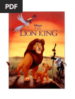 The Lion King Script | PDF