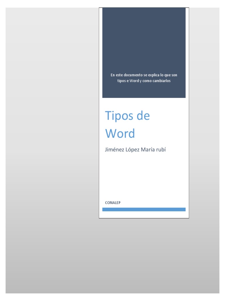 Tipos de Estilos de Word | PDF | Microsoft Word | Software