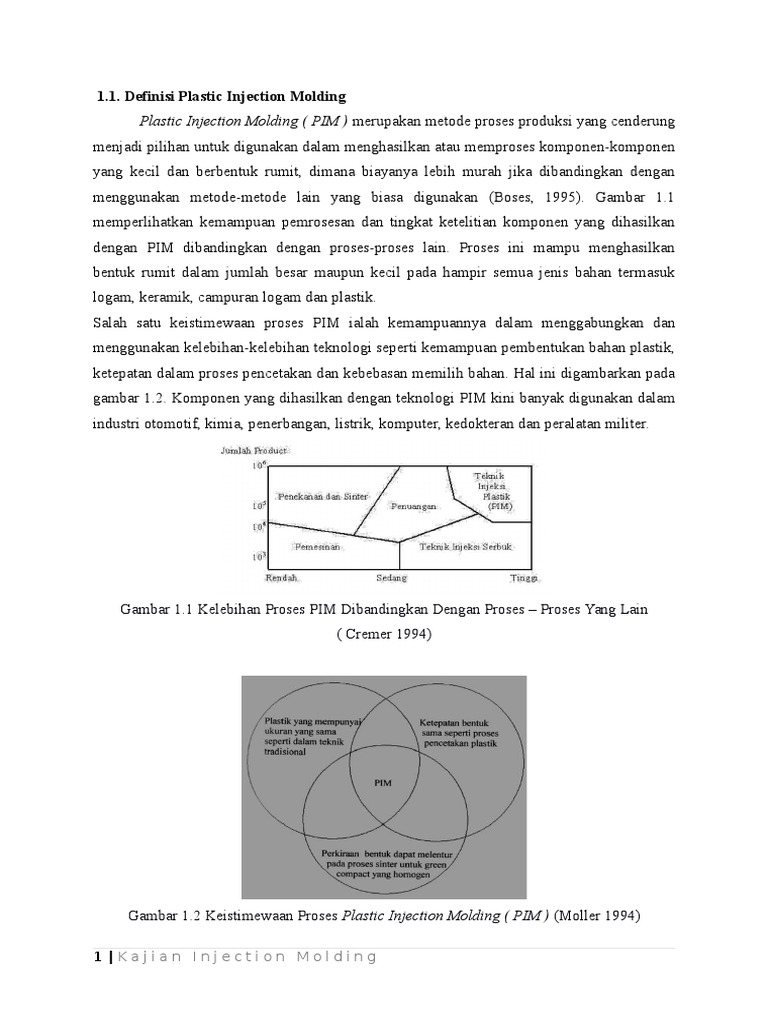 Injeksi Molding | PDF