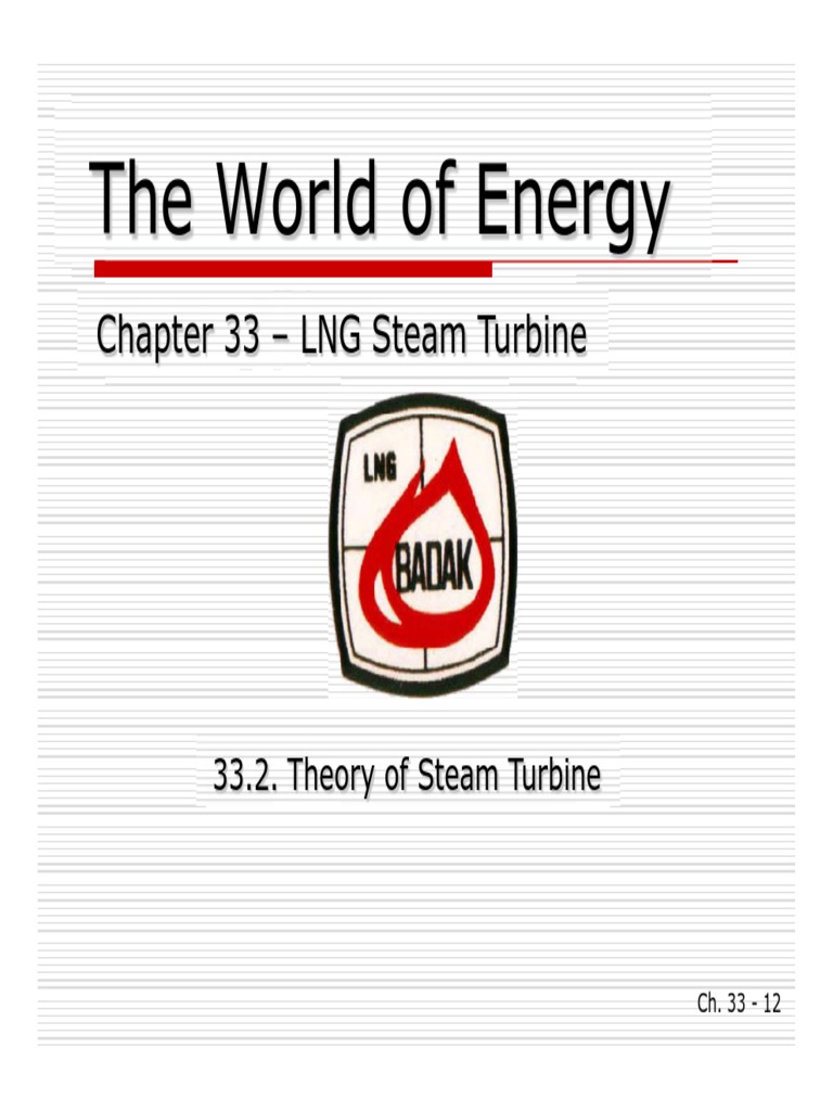 Theory of Steam Turbine | PDF | Turbine | Propulsion