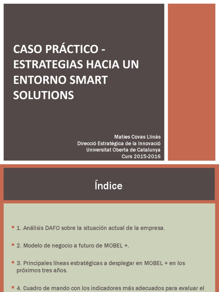 Estrategia de SMART | Análisis FODA | Calidad (comercial)