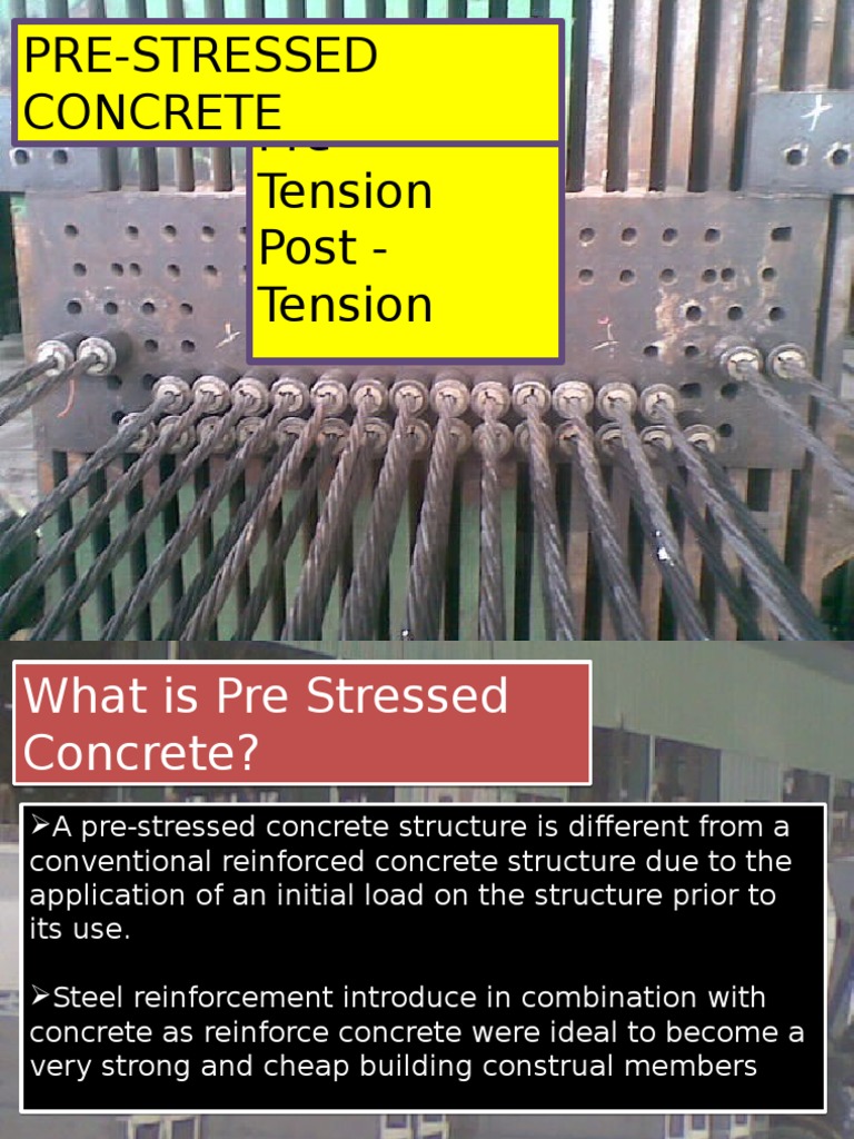 Understanding Pre-Stressed Concrete | PDF | Prestressed Concrete | Concrete