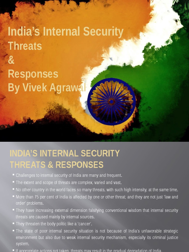 Internal Security Issues & Concerns India - POINTERS - Vivek Agrawal | PDF | National Security ...