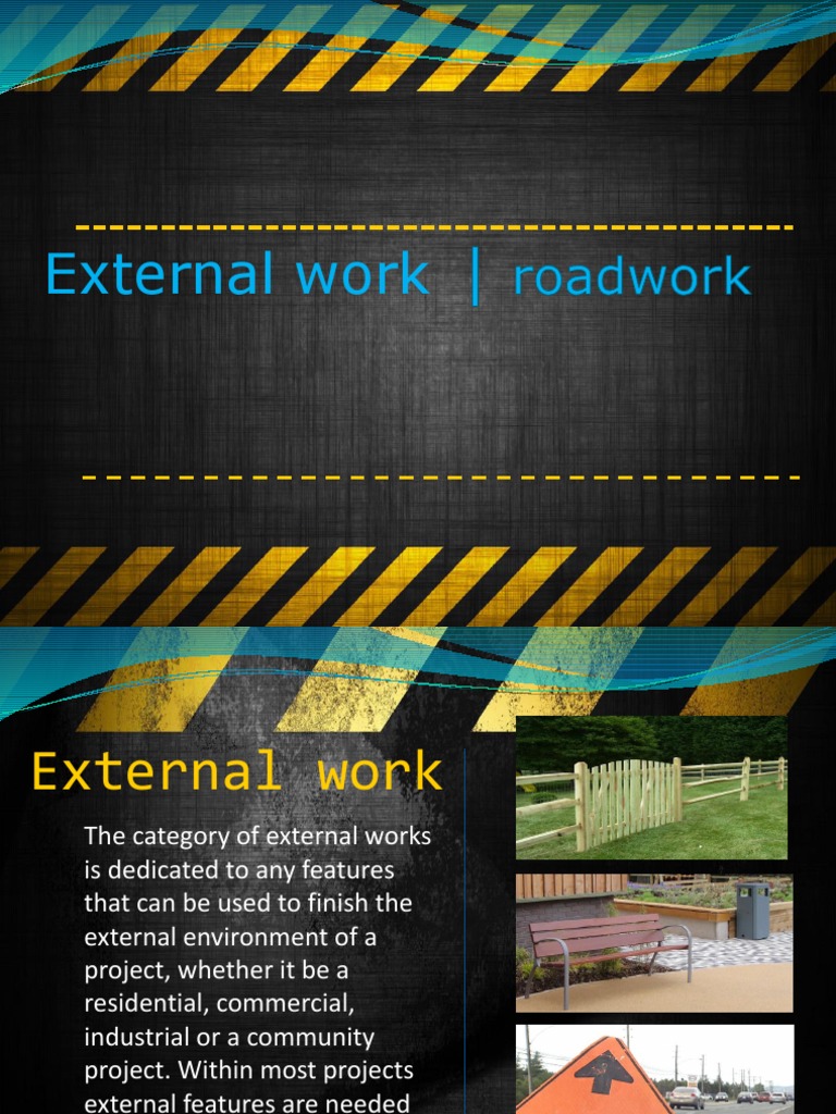 External Works PDF | PDF | Road | Storm Drain