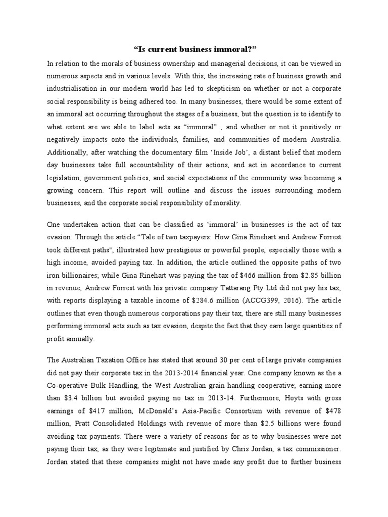 Case Study | PDF | Taxes | Tax Avoidance