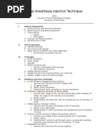 Maxillary Dental Injection Techniques | PDF | Dentistry | Dentistry ...