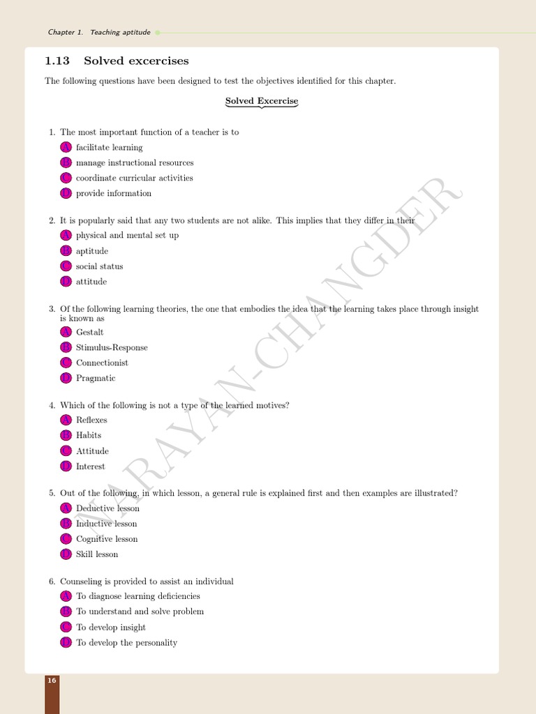 Teaching Aptitude UGCNET BLACK BOOK PDF | PDF