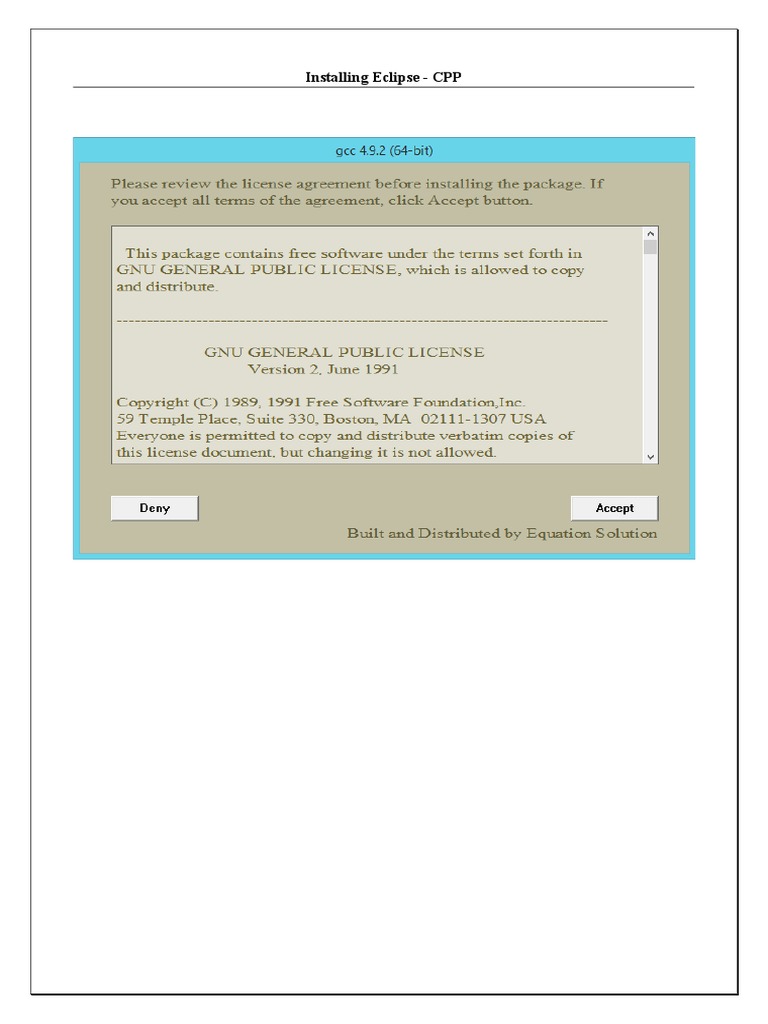 Installing C in Eclipse | PDF