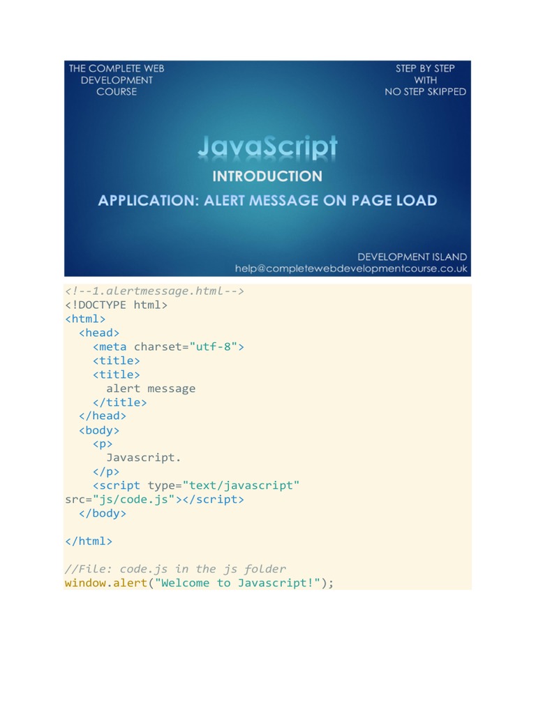 3 Javascripttt | PDF | Computer Related Introductions | Software ...